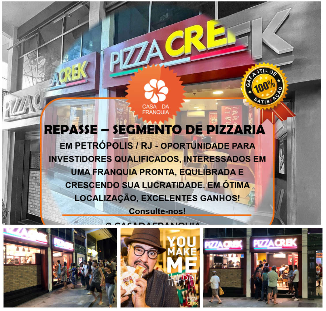 REPASSE - A melhor PIZZARIA DE PETRÓPOLIS / RJ - PIZZA CREK - Negócios ...