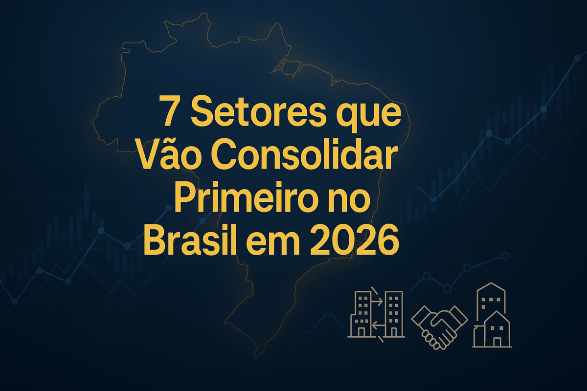 7 setores que vão consolidar primeiro no Brasil